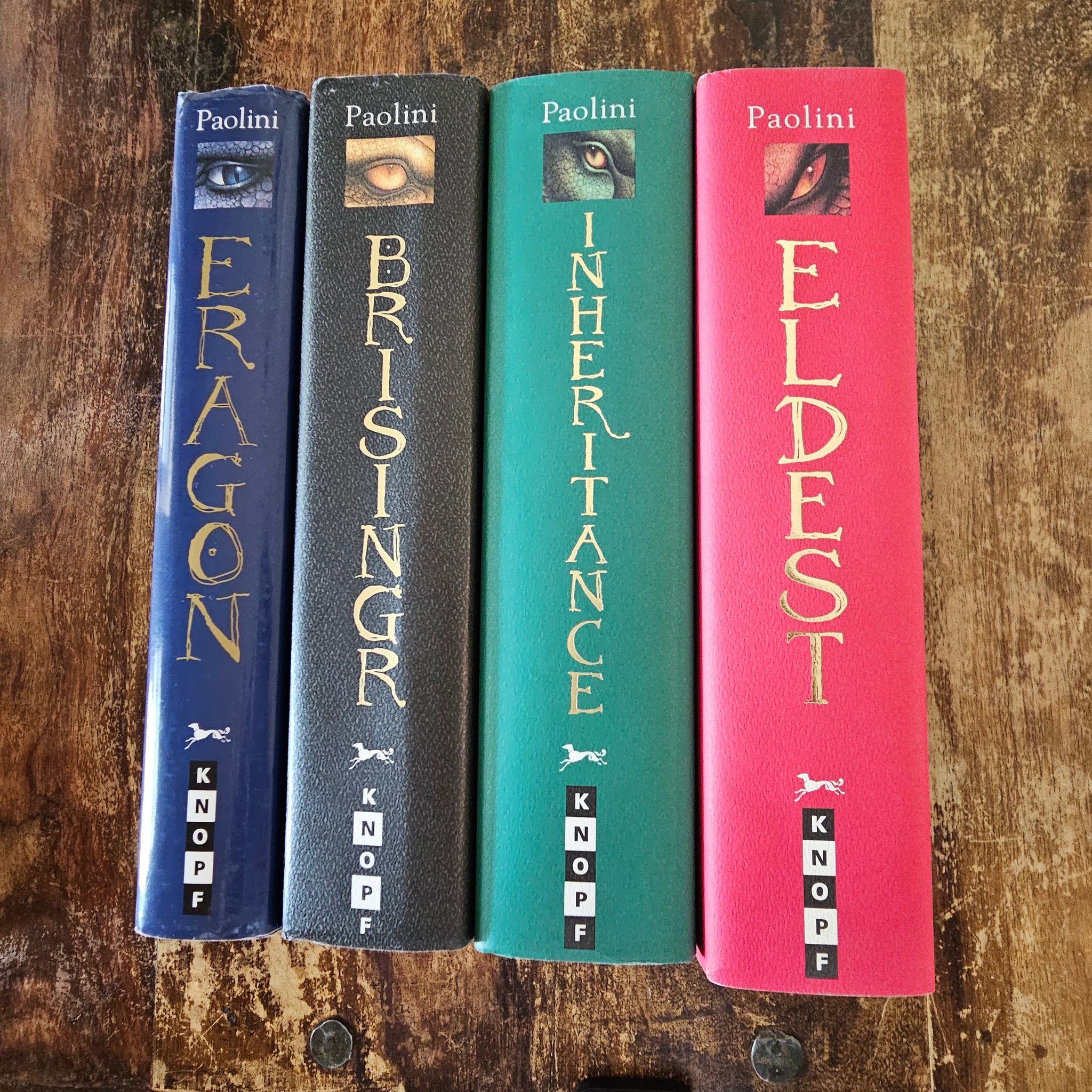 Eragon series – Dust and Pages